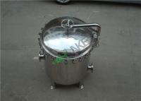 China SS Cartridge Filter Housing / Pharmaceutical Industrial Water Filter Housing for sale