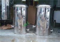 China SS Cartridge Filter Housing / Pharmaceutical Industrial Water Filter Housing for sale