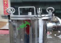 China Cartridge Filter Housing Full Stainless Steel 304/316 Food Grade With Legs for sale