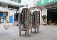 China Food Grade Reverse Osmosis Water Storage Tank / Stainless Steel Water Tank for sale