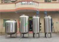 China Stainless Steel  Agitator Tank Stirring Pot Mixing Water Tank for sale