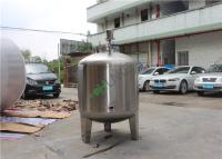 China 1T/2T  High Pressure RO Water Storage Tank Stainless Steel Water Vessel For Beer , Milk for sale