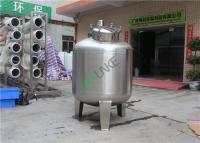 China Stainless Steel Water Storage Vessel Tank For Storing Water / Beer / Milk for sale