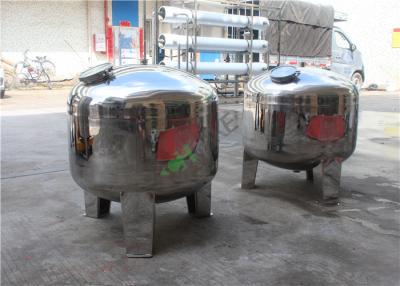 China 1T/2T  High Pressure RO Water Storage Tank Stainless Steel Water Vessel For Beer , Milk for sale
