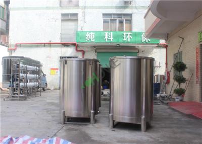 China Stainless Ro Di Water Storage Tank For Liquid Chemical Storage 0.1m3 To 120m3 for sale