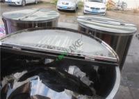 China Stainless Ro Di Water Storage Tank For Liquid Chemical Storage 0.1m3 To 120m3 for sale
