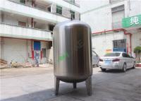 China Stainless Steel Food Grade RO Water Storage Tank Liquid Water Milk Buffer Beer Tank for sale