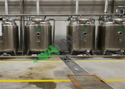 China Dairy Milk Oil RO Water Storage Tank Stainless Steel with Mixer Agitator for sale