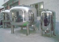 China Industrial Stainless Steel 304 Mechanical Sand Filter Housing Sand Filter Tank for sale