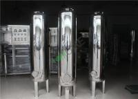China Industrial Stainless Steel Filter Housing Media Filter / Activated Carbon Resin Sand Filtration for sale