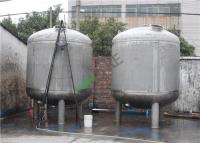 China Stainless Filter Housing Activated Carbon Filter Tank Pressure Vessel With 150 450 Psi for sale