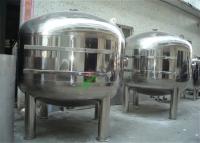 China Industrial Stainless Steel 304 Mechanical Sand Filter Housing Sand Filter Tank for sale