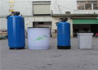 China Blue FRP RO Plant Reverse Osmosis Water Softener Ion Exchange System for sale