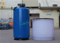 China Blue FRP RO Plant Reverse Osmosis Water Softener Ion Exchange System for sale