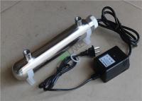 China Ultraviolet Water Sterilizer Water Treatment Plant Accessories 6GPM 25W For Ro Unit for sale