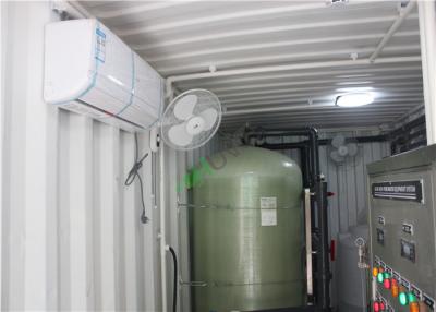 China FRP Containerized Water Treatment Plant , Mobile Containerized Desalination Plants for sale