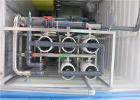 China Mobile Containerized Water Treatment Plant Water Purification 20FT / 40 FT Capacity for sale