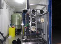 China Portable Containerized Water Treatment Plant , Mobile Ro Water Plant Machine for sale