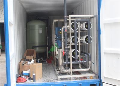China 14T RO Water Plant With Container For Denmark Customer for sale