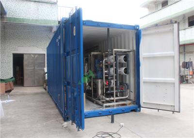 China Reverse Osmosis Water Purification Unit Containerized Ro System For Underground Water for sale