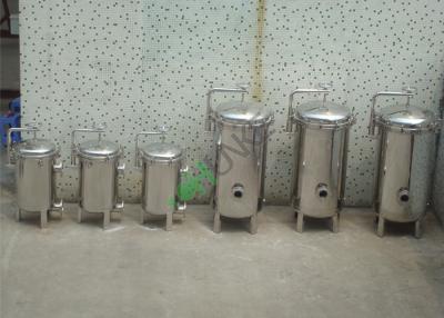 China Stainless Steel Bag Filter Housing , Multi Bag Or Basket Type Ss Bag Filter Housing for sale