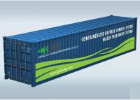 China Containerized Mounted Salt Water Treatment System / Seawater Desalination Plant for sale