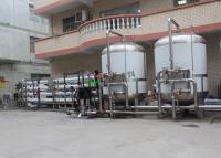 China Water Treatment Industrial Reverse Osmosis Water System , 45T Demineralized RO Membrane System for sale