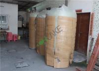 China Manual FRP Tank For Filter Housing Or RO Water Storage Tank With Valve for sale