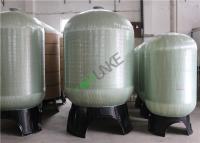 China Green Big RO Water Storage Tank FRP Filter Housing For Drinking 445 - 2400mm Height for sale