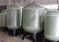 China Green Big RO Water Storage Tank FRP Filter Housing For Drinking 445 - 2400mm Height for sale