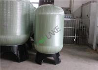 China Green Big RO Water Storage Tank FRP Filter Housing For Drinking 445 - 2400mm Height for sale