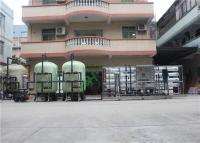 China Frp Tank Salt Water Treatment Machine , Reverse Osmosis System With Conductivity Meter for sale