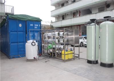 China Automated Seawater Desalination Equipment Pure Water Machine With High Pressure Pump for sale