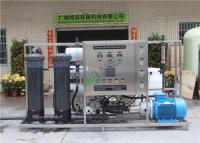China Contain Pressure Gauge Sea Water Purification Machine , Reverse Osmosis With 8040 Membrane for sale