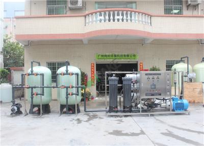 China Contain Pressure Gauge Sea Water Purification Machine , Reverse Osmosis With 8040 Membrane for sale