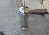 China Φ230×410 SS304 Cartridge Filter Housing Capacity 500L-200000L for sale