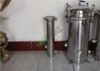 China Φ230×410 SS304 Cartridge Filter Housing Capacity 500L-200000L for sale