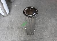 China Vertical Type Stainless Steel Cartridge Filter Housing / Industrial Water Filter Housing for sale