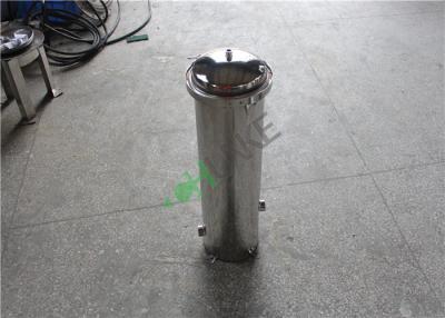 China Vertical Type Stainless Steel Cartridge Filter Housing / Industrial Water Filter Housing for sale