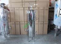 China SS304 / SS316 Bag Filter Housing For RO Machine Customized Size for sale