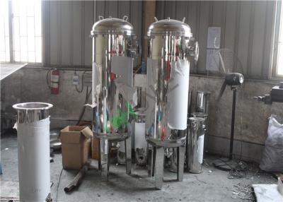 China SS304 / SS316 Bag Filter Housing For RO Machine Customized Size for sale