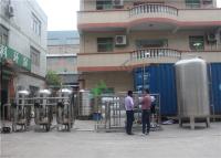 China Drinking RO Water System Machine / RO Water Plant With High Pressure Pump for sale