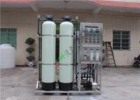 China FRP Material Reverse Osmosis System Remove Bacterium With CIP System 1000 Liter for sale