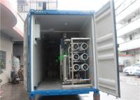 China RO Water Purifier Systems Water RO Plant With Container For Pure Water for sale