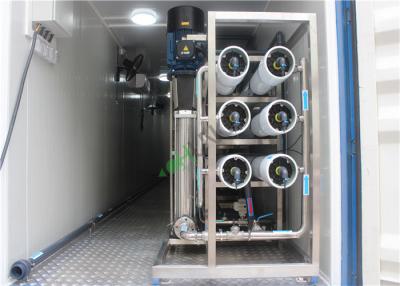 China Sea Water RO System RO Water Plant With 20 Foot Container For Drinking / Irrigate for sale