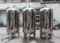China HMI Touch Control 6T Reverse Osmosis Plant With CIP Wash Equipment&UV Sterilizer for sale