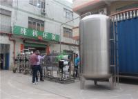 China Reverse Osmosis Pure Water Treatment Equipment , Food Grade Integrated RO System 6M3/Hr for sale