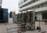 China Industrial Professional Filter Systems RO Water Treatment Plant With Silver Water Tank 6T for sale