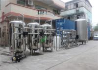 China HMI Touch Control 6T Reverse Osmosis Plant With CIP Wash Equipment&UV Sterilizer for sale