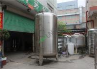 China 304 SS Strong 3000L Water Tank For Ro Stainless Steel 1000L Machine for sale